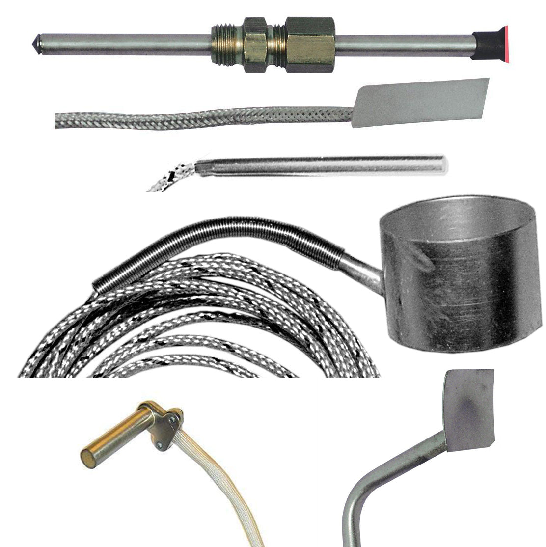 Leaf, Spade, ring type thermocouples — Nickerson PMS