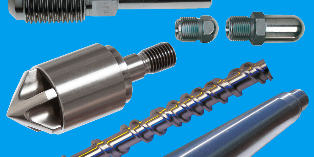 Nozzles, tips, screwtips, Screw & Barrels — Nickerson PMS