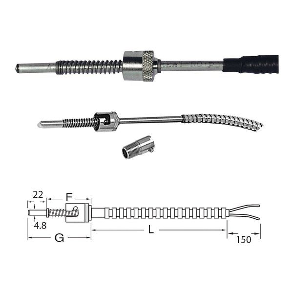 Bayonet Thermocouple– Nickerson PMS