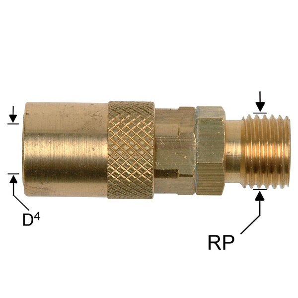 DME socket couplings with Male Thread– Nickerson PMS